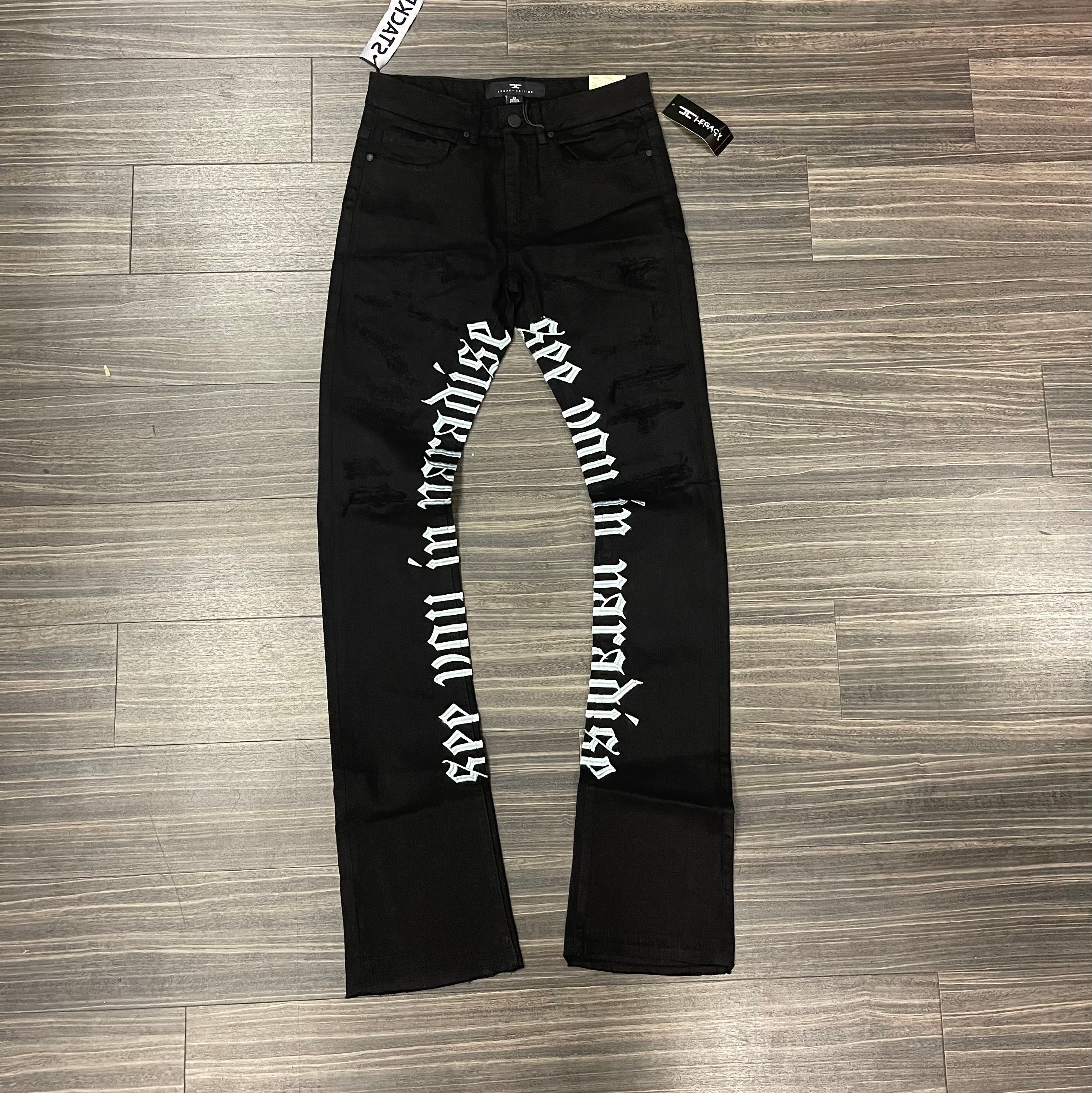 Martin Stacked/Jet Blk/B – Fashion Gods St. Louis